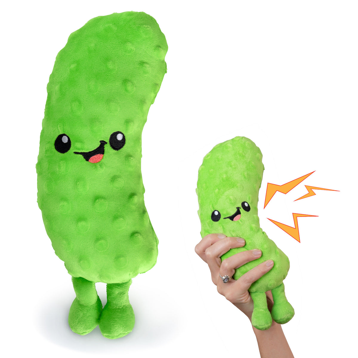 Yodeling Plush Pickle – 11” Pickle Sings Hilarious Yodels - Funny Gag ...